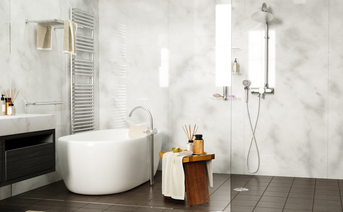 The RANDI, Teak Shower Bench, Teak Shower Stool, 18 Inch – TeakCraft