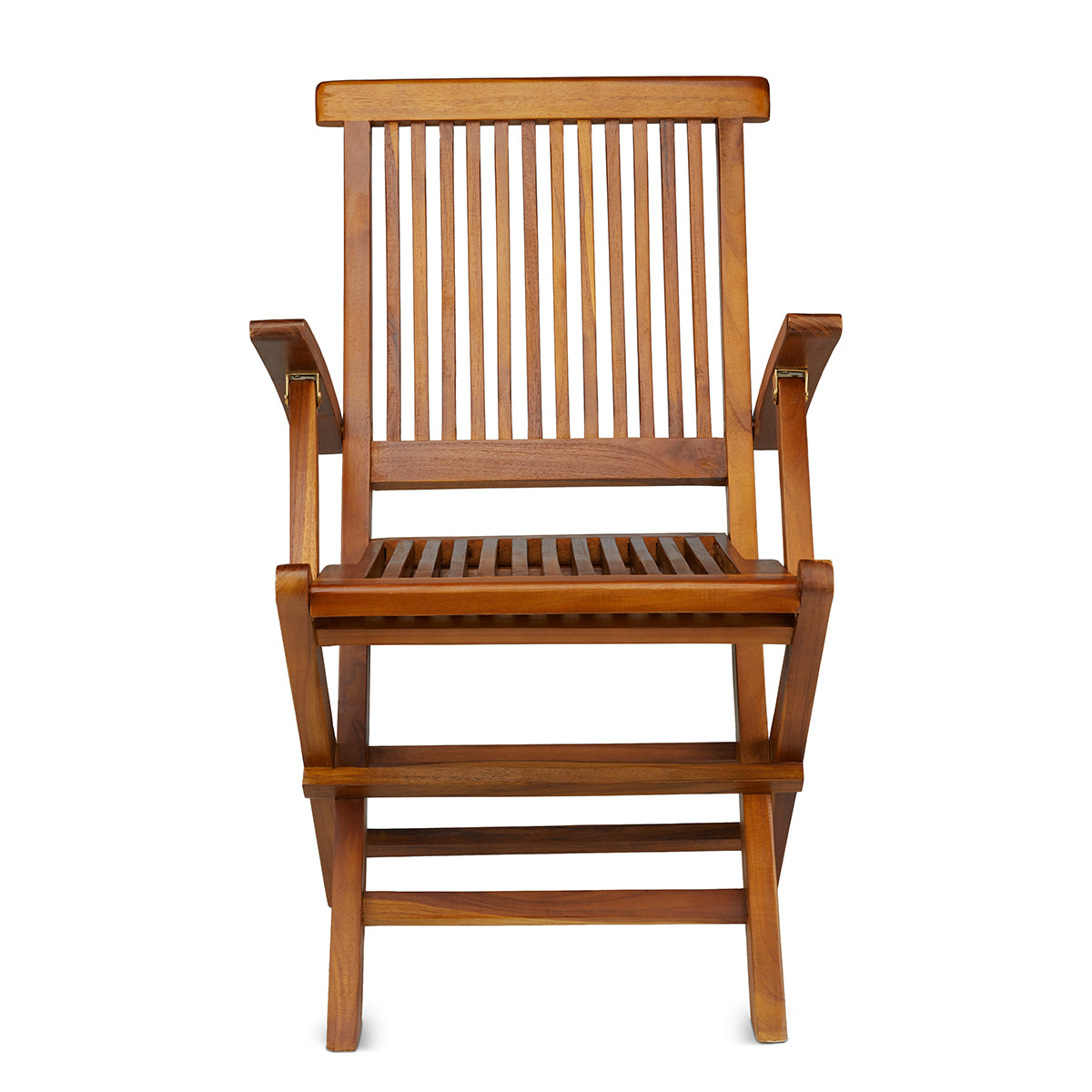 Teak Folding Arm Chair – TeakCraft