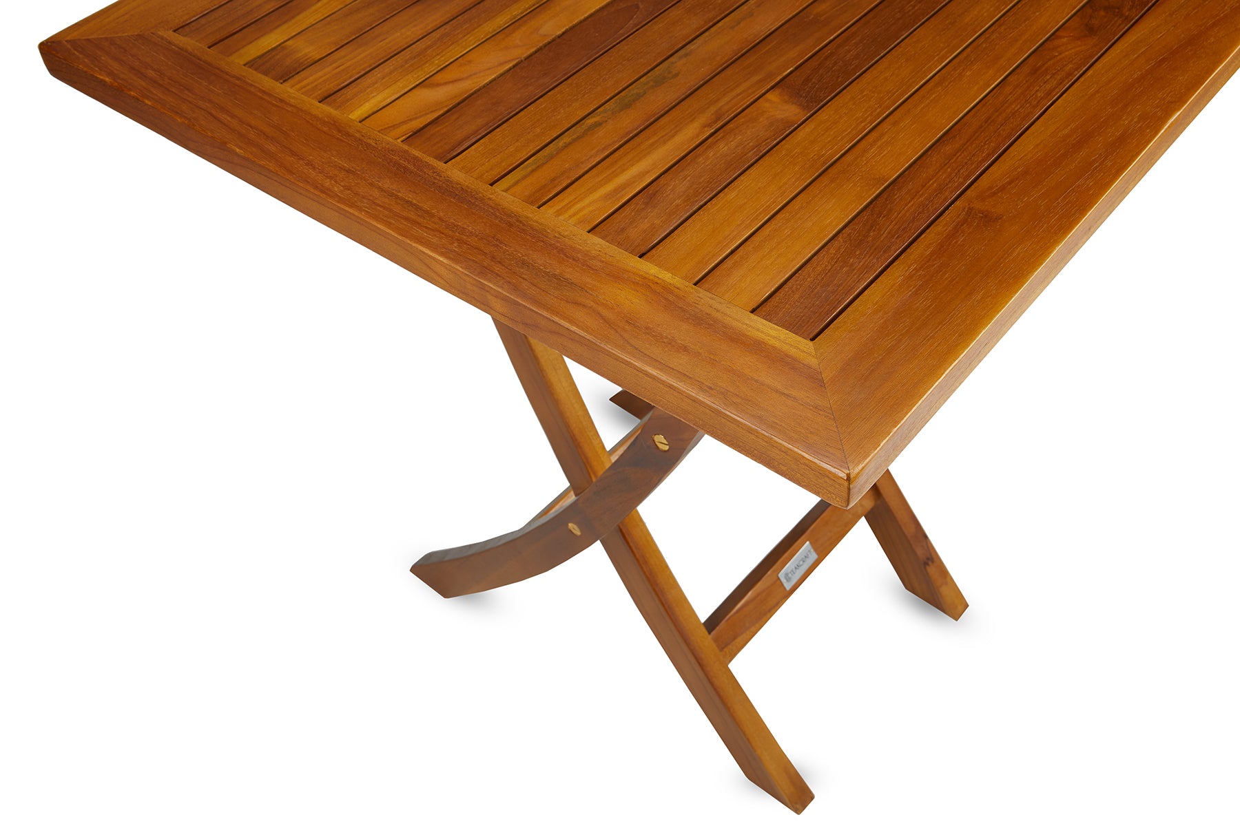 The DAG, Teak Folding Table (Fully Assembled) – TeakCraft